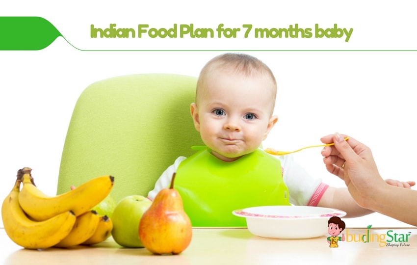 7 Month Baby Food Diet Plan For 7 Month Baby