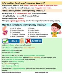 Pregnancy Week 32 | Fetal Development, Mood & Tips